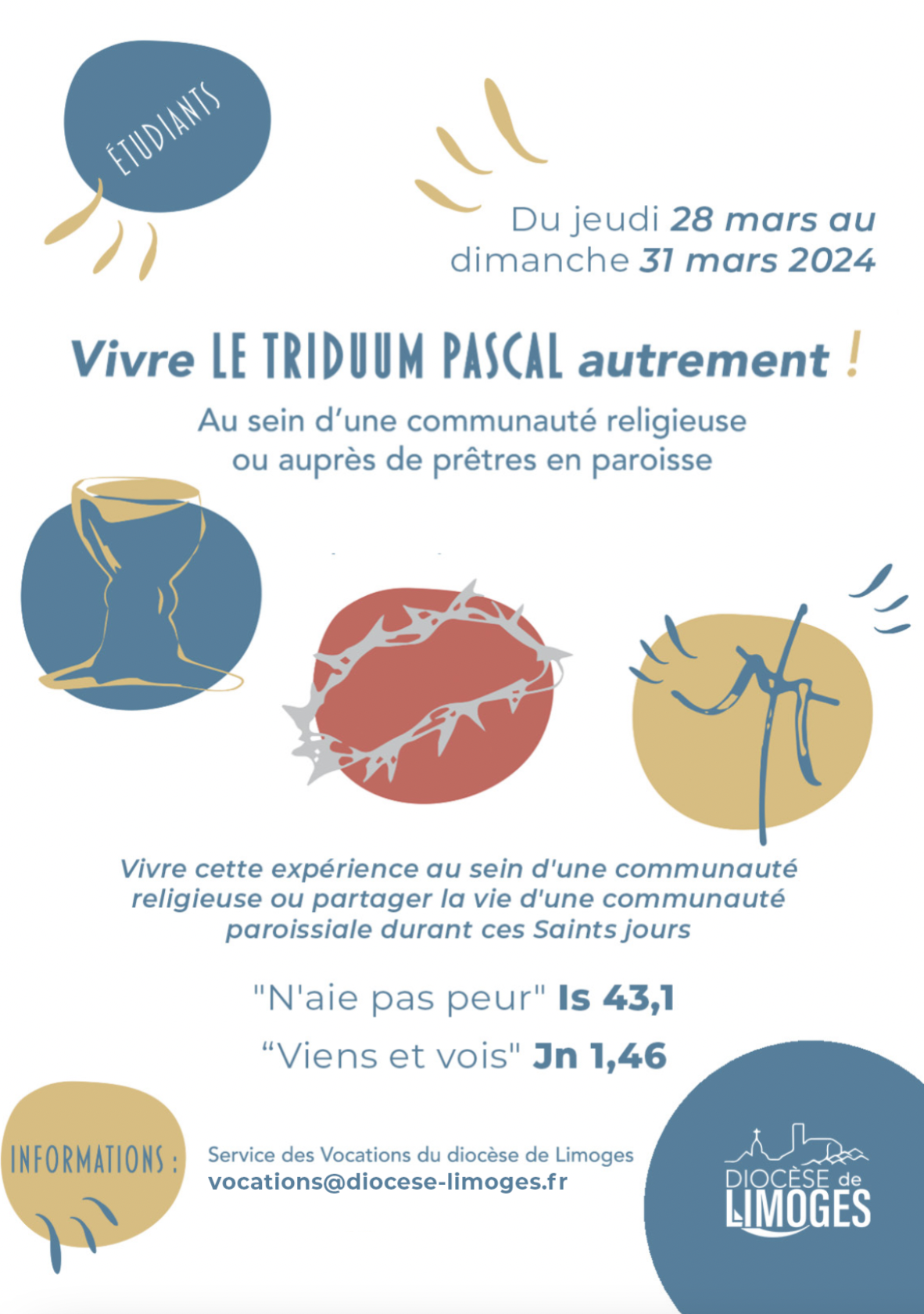 Vivre le triduum pascal - Diocèse de Limoges
